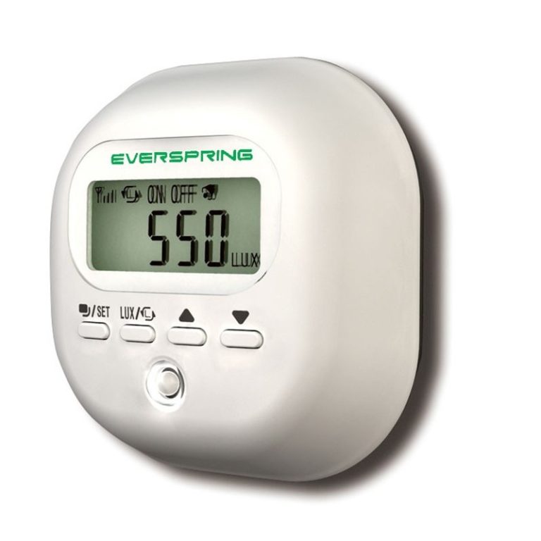 Capteur de luminosité Z-Wave LCD ST815 • Aisance Domotique